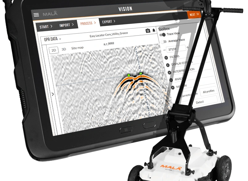MALA EL Core Penetrating Radar | GAP Group