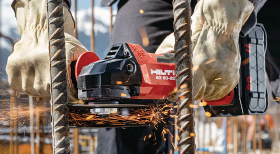 Cordless Angle Grinder - Nuron AG 6D-22 | GAP Group