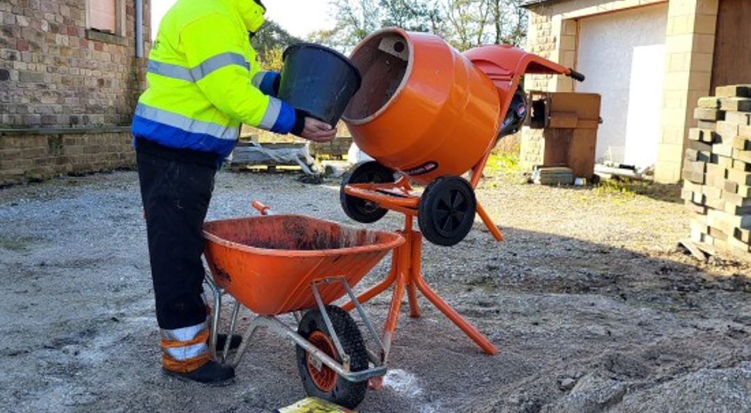 Belle Minimix 150E+ Battery Cement Mixer | GAP Group