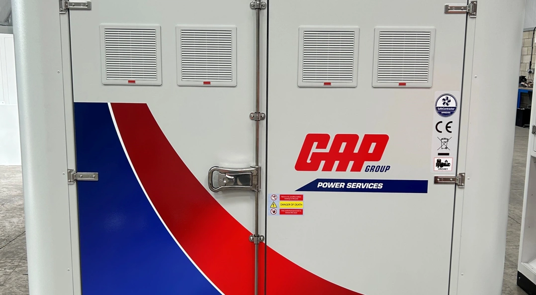 Battery Storage Pod - 30KVA 60kWh | GAP Group
