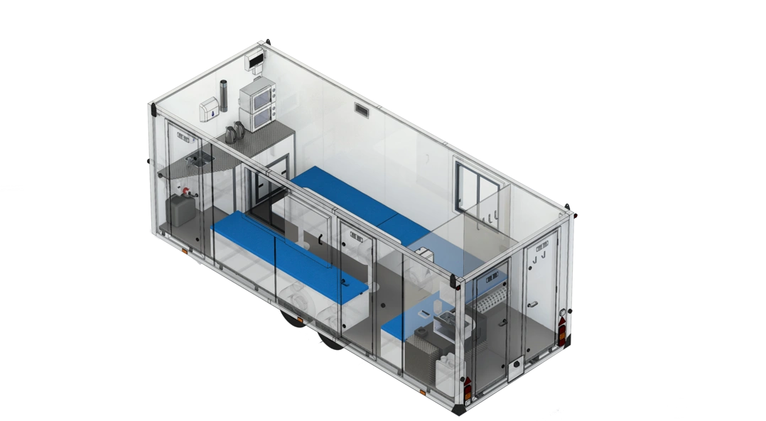 20’ Xtra Eco Hybrid Welfare Unit | GAP Group