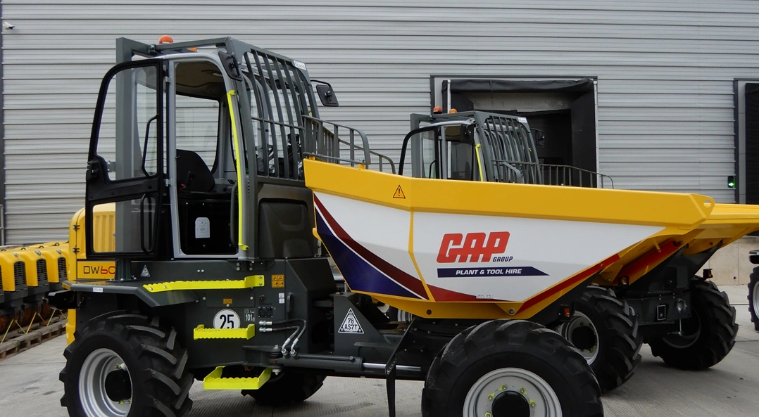 6t Class Dumpers - 6t Swivel Skip Dumper (cabbed) Stage IV | GAP Group