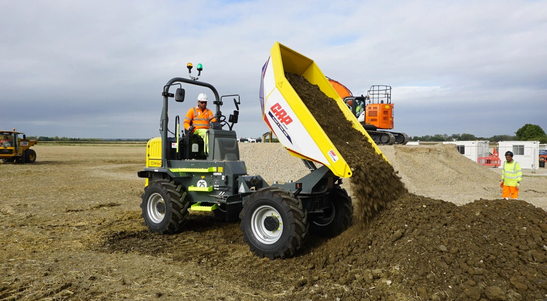 6t Class Dumpers - 6t Swivel Skip Dumper (Stage IV) | GAP Group