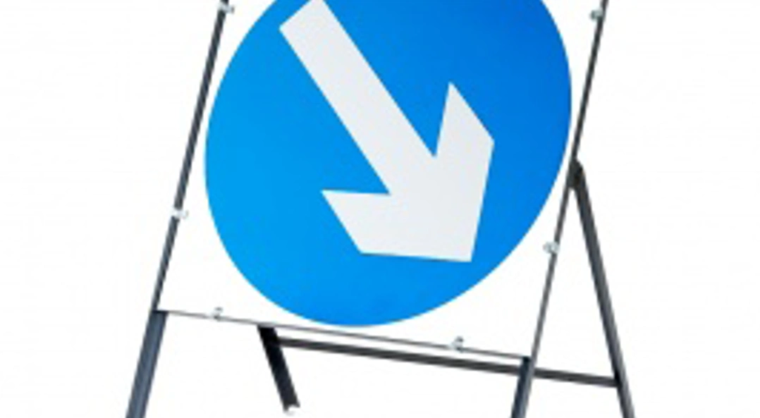 Road Sign - Blue Arrow | GAP Group